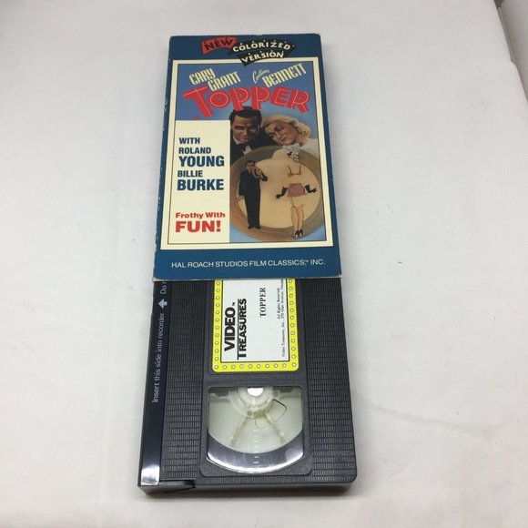 Media | Vhs Topper Cary Grant Constance Bennett Roland Young Billie ...